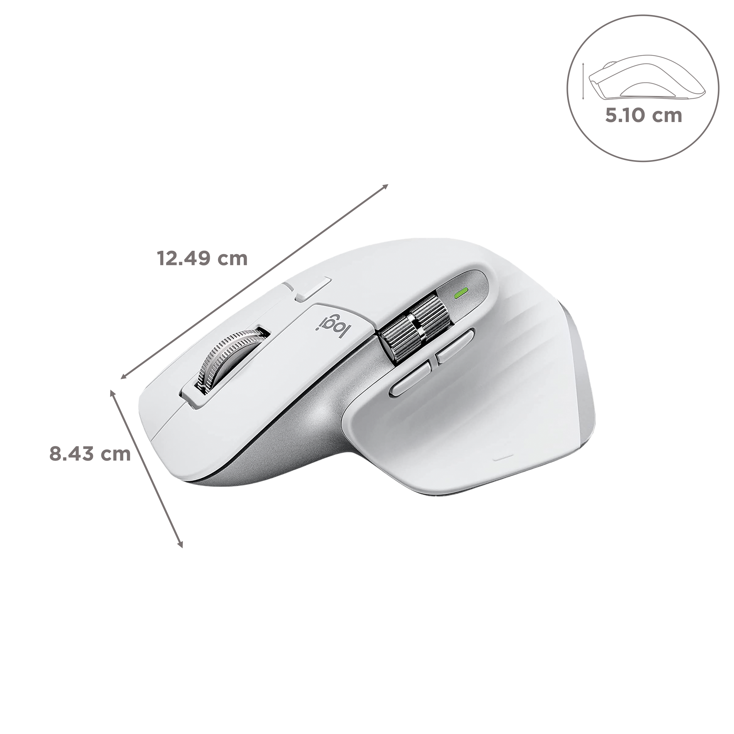Buy Logitech Mx Master 3s Rechargeable Wireless Laser Performance Mouse